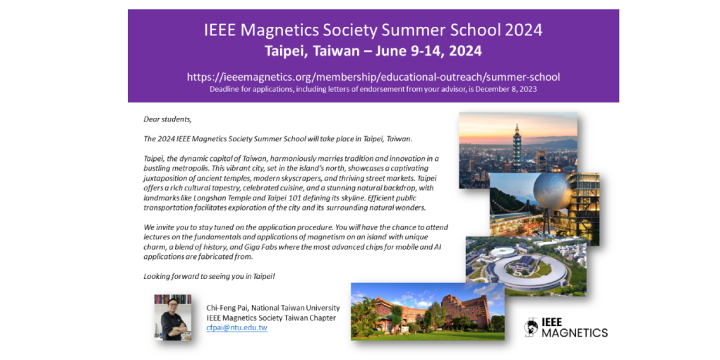 IEEE Magnetics Society Summer School | IEEE Magnetics Society